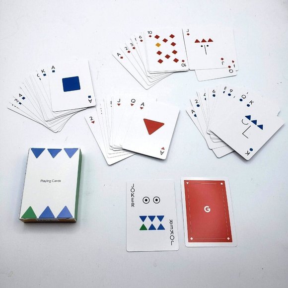 google | Games | Google Playing Cards Collectible New Sealed Pics Of ...